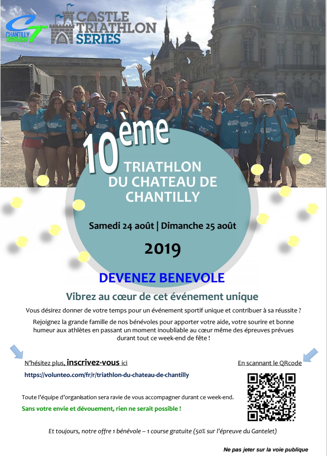 Tri du Château - Chasse aux bénévoles et concours interne! - Chantilly ...